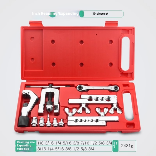Swaging/Flaring Tool Kit Tube Expander Flaring Tool Pipe Expander Tube ...