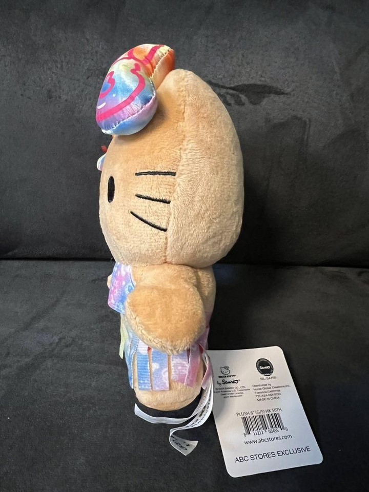 GUAM/SAIPAN Hello Kitty 50th Anniv. Plush doll SET OF 2 ABC Store ...