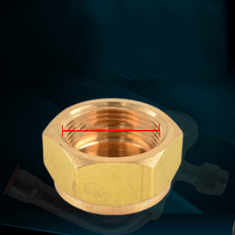 R410 Air Conditioner External Unit Valve Cap Shut-off Valve Cap Copper ...