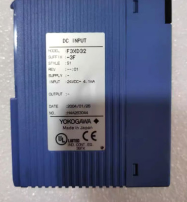 NEW Yokogawa F3XD32-3F DC Input Module | eBay