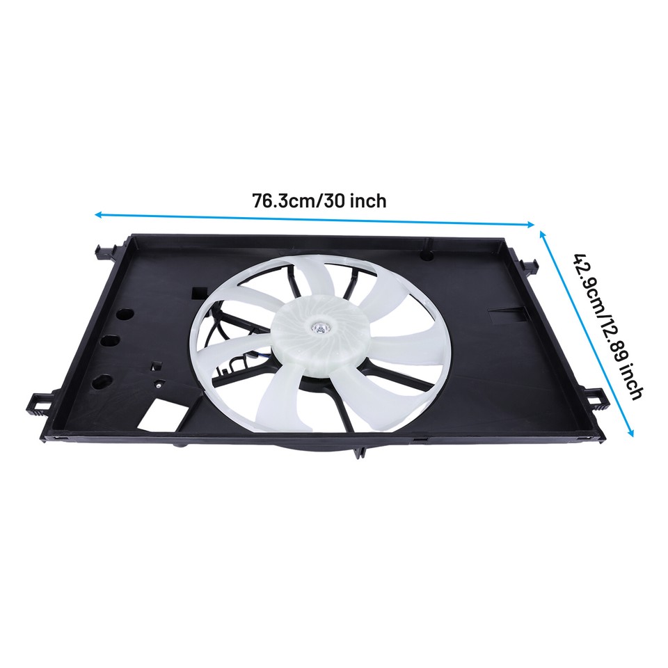 Cooling Fan Assembly 16711F2140 For Toyota Corolla Cross 2.0L 2022 2023 ...