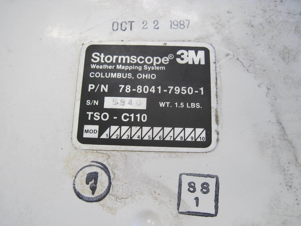 3M Stormscope Weather Mapping System Antenna | eBay