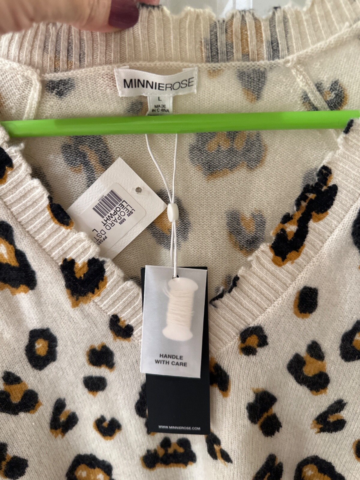 minnie rose cashmere sweater Large NWT | eBay