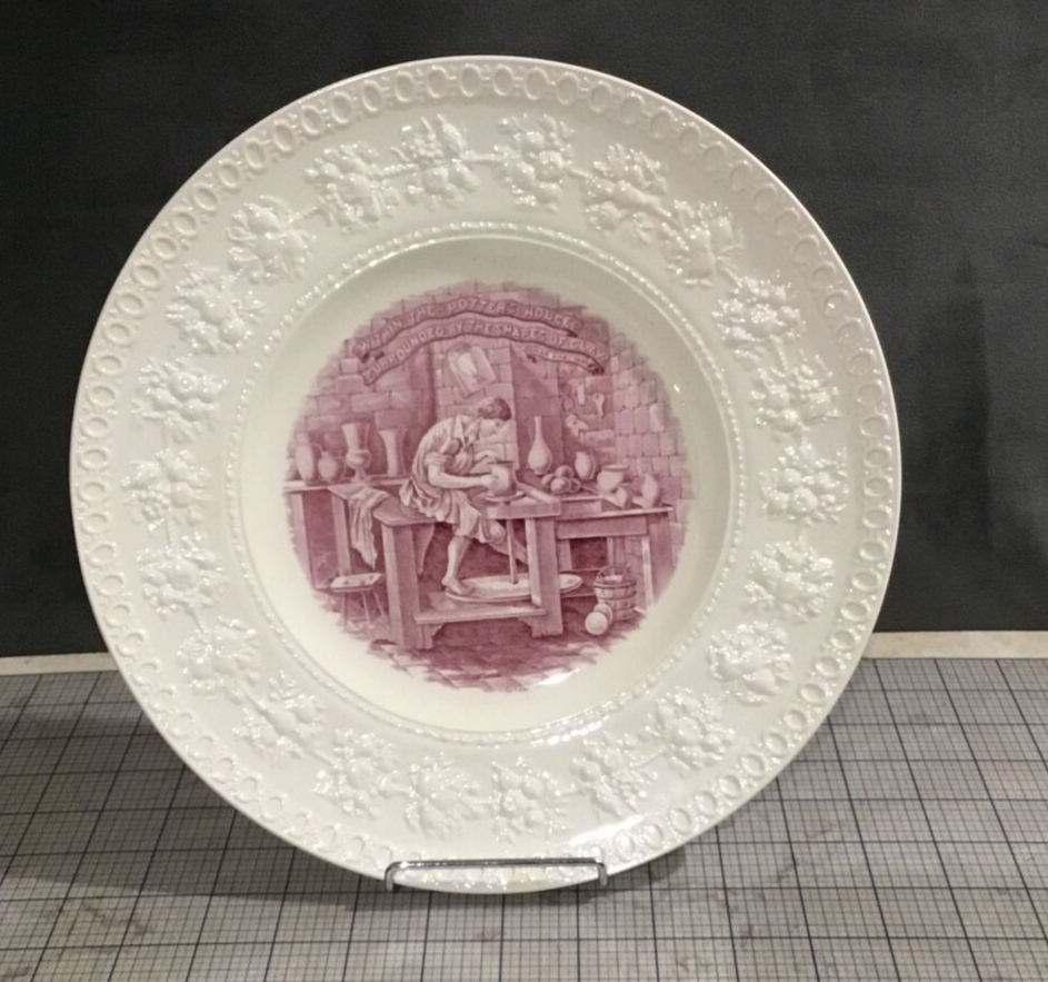Wedgwood Wellesley Collectors Plate 'The Potter' Vintage 10.75" | eBay