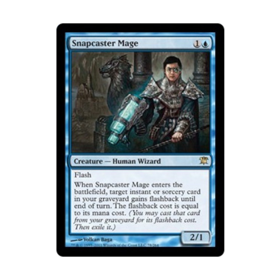 WOTC MtG Innistrad Snapcaster Mage (R) (Foil) EX | eBay