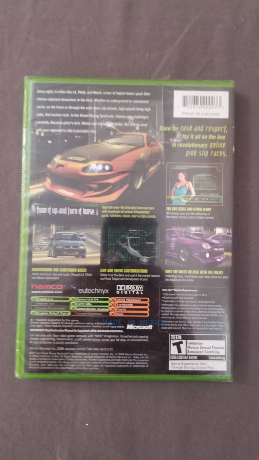 SRS: Street Racing Syndicate (Microsoft Xbox, 2004) for sale online | eBay