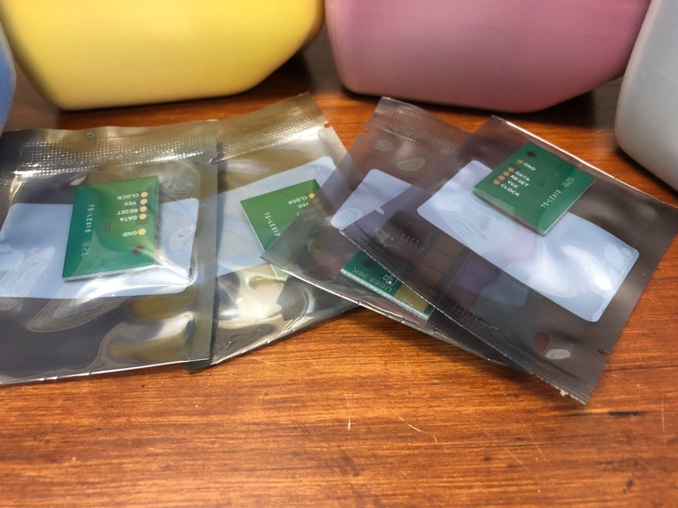 (500g x 4) Toner Refill for Lexmark X792 de, X792dte, X792dtpe + 4 Chip ...