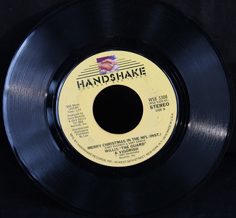 Christmas-Merry Christmas in the NFL-Willis "The Guard" & Vigorish-1980 ...