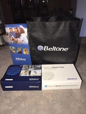 Beltone Hearing Aids With Beltone Direct Line Remote Control 2 | eBay