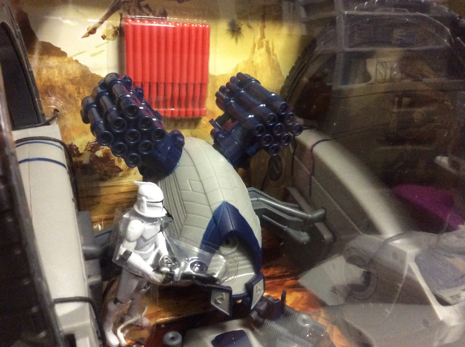 2010 Star Wars The Clone Wars Radio Control Hailfire Droid with Clone ...