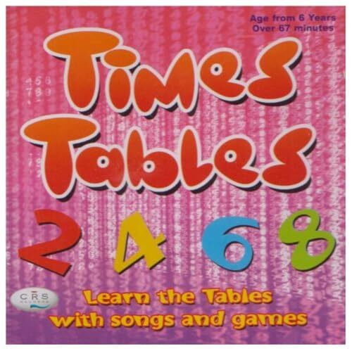 Times Tables CD Learn the Tables with Songs and Games - CRS Records CD ...