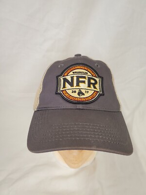 PRO RODEO GEAR 2017 WRANGLER NFR WHAT HAPPENS IN VEGAS ADJUSTABLE CAP ...