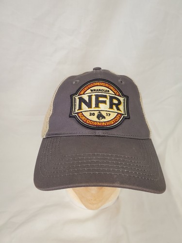PRO RODEO GEAR 2017 WRANGLER NFR WHAT HAPPENS IN VEGAS ADJUSTABLE CAP ...