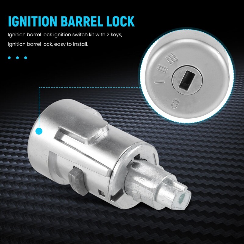 3X(Ignition Lock Ignition Switch with 2 Keys Kits for Transit ...