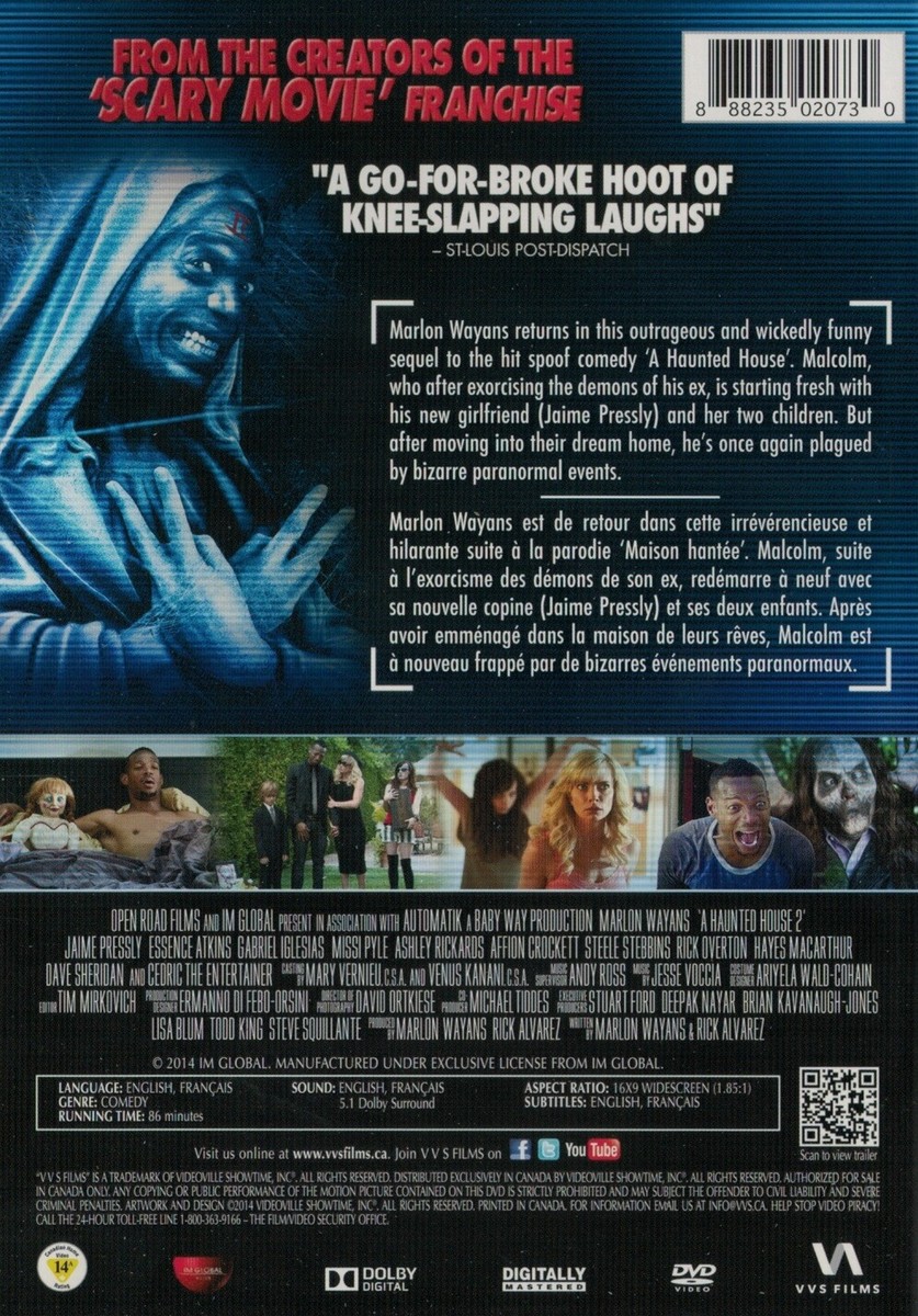 A Haunted House 2 2014 Dvd Cover