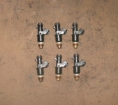 Mercury 150 HP 2 Stroke Fuel Injector Set Assembly PN 804841 Fits 2001 ...