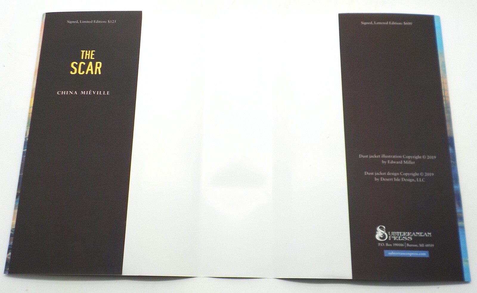 THE SCAR China Mieville Subterranean Press Special Signed Limited ...