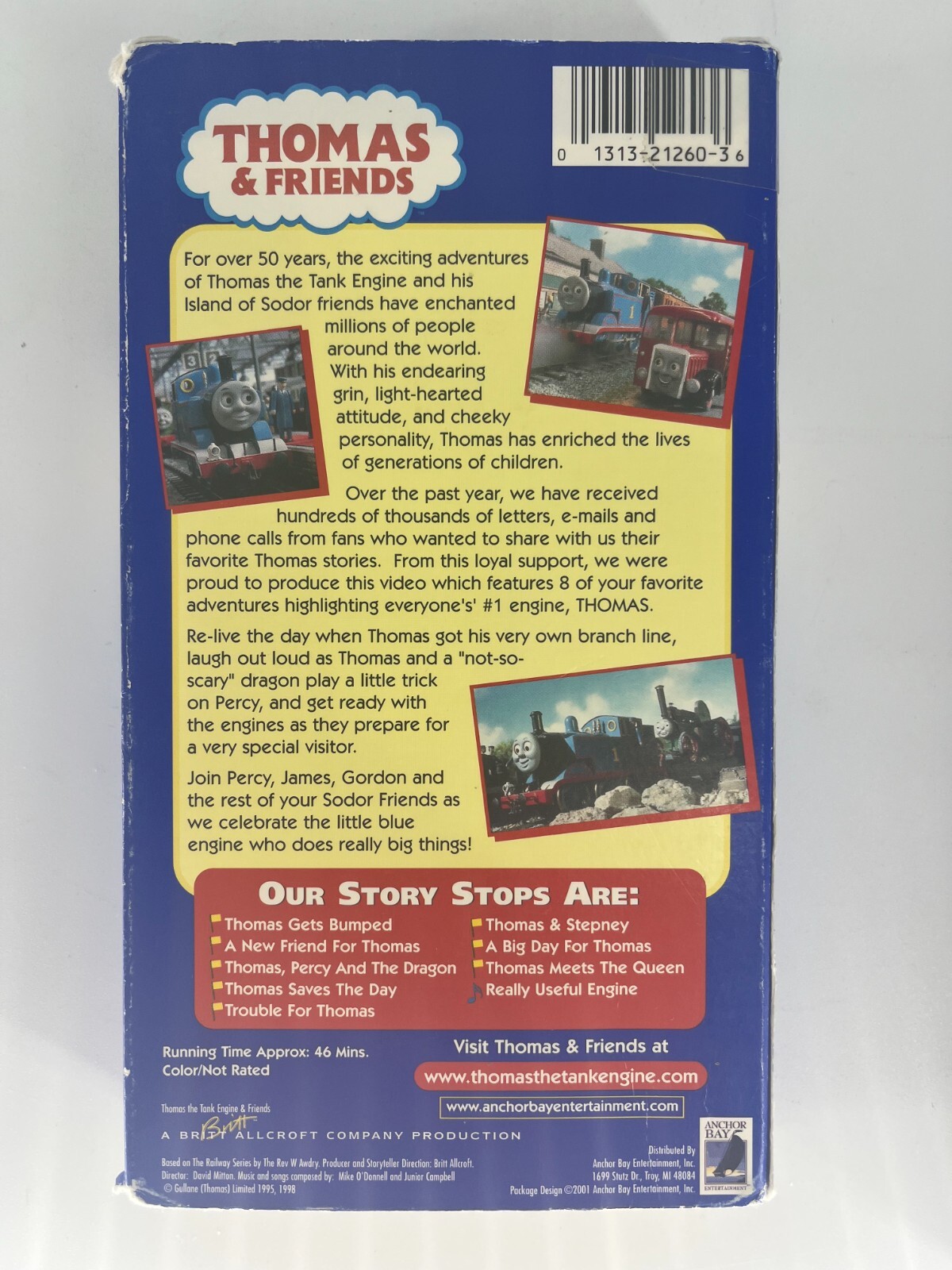 Thomas the Tank Engine - Best of Thomas (VHS Collectors Edition ...