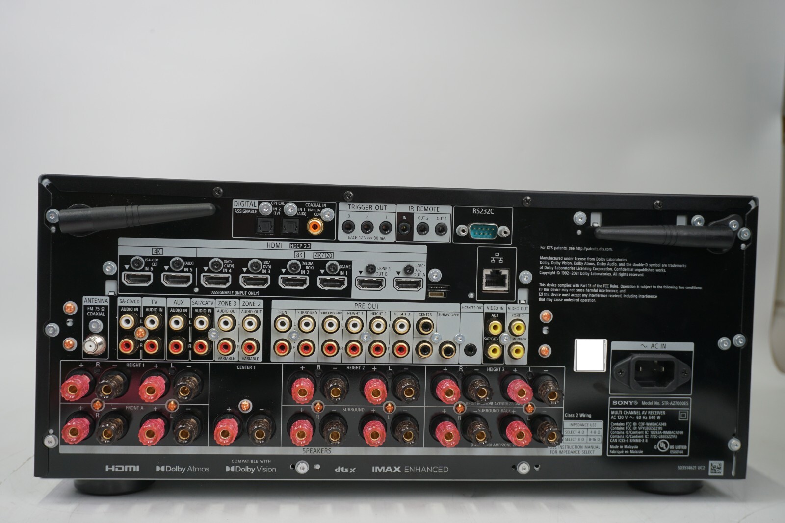 🔥SEE NOTES Sony ES STR-AZ7000ES Premium 13.2 CH 8K A/V Receiver SHIPS ...