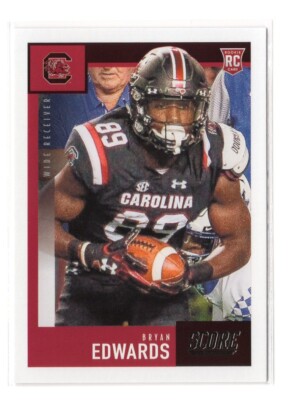 Football Card - 2020 Bryan Edwards 415 - South Carolina Gamecocks Score ...