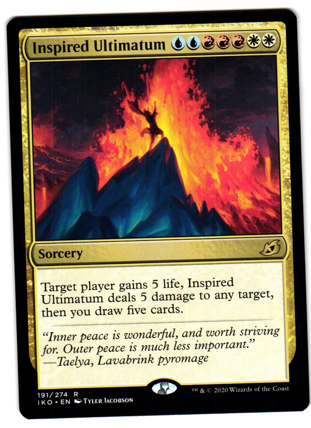 1x Inspired Ultimatum Rare Ikoria IKO Magic the Gathering MTG 230116 | eBay
