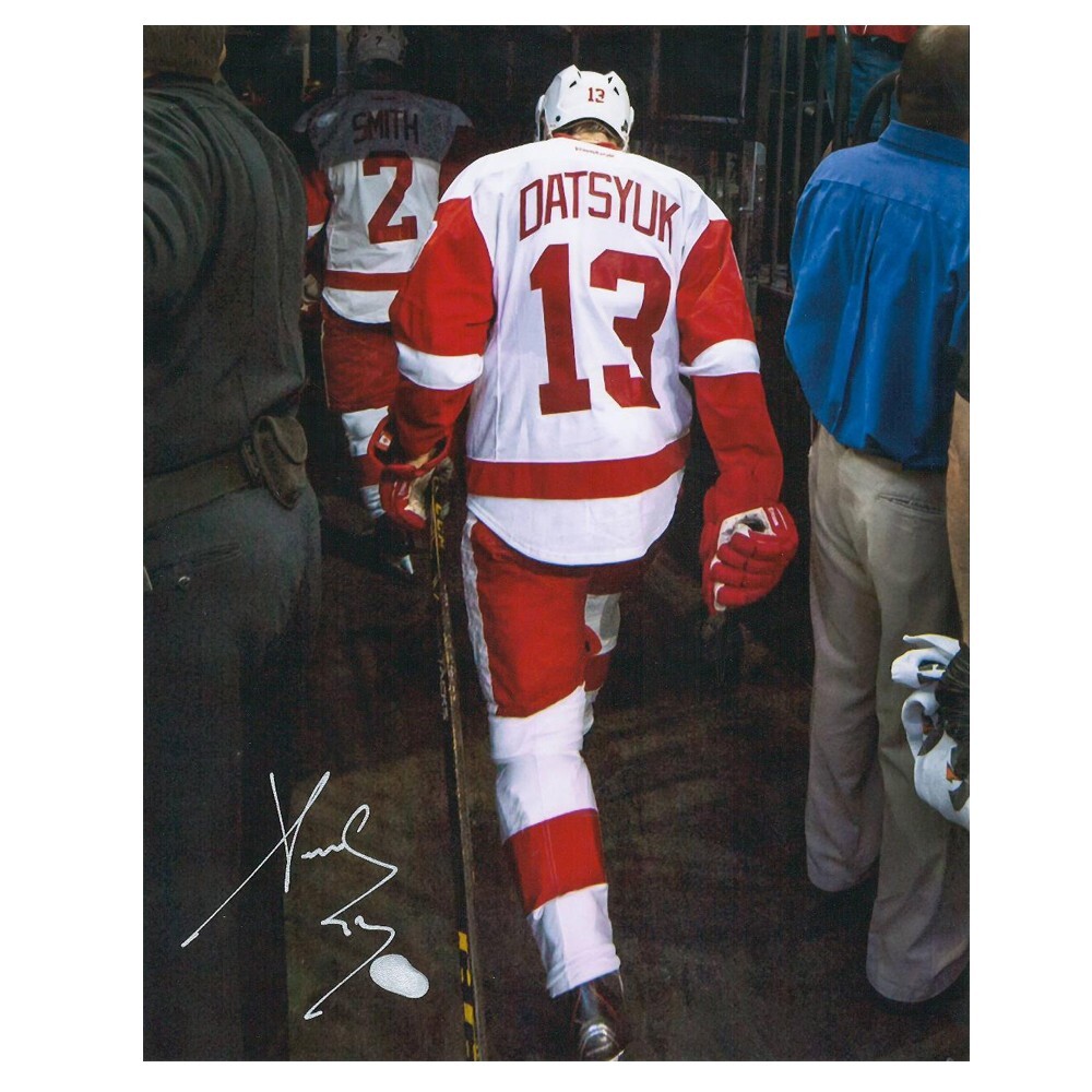 PAVEL DATSYUK Signed Detroit Red Wings 8x10 Photo - 70372 B | eBay