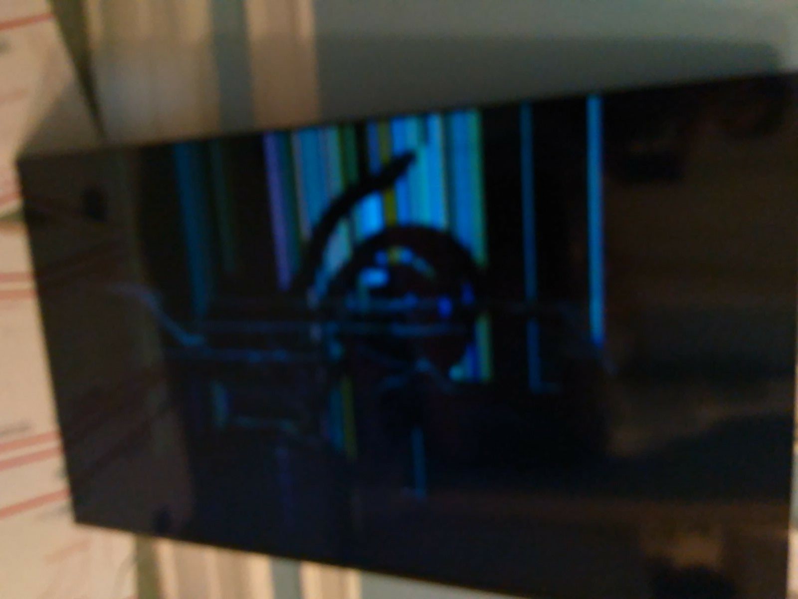 SAMSUNG UN55MU800D Smart LED TV* CRACKED SCREEN*PARTS OR REPAIR *LOCAL ...