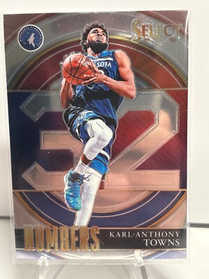 2021-22 Select Numbers- Karl Anthony Towns Minnesota Timberwolves | eBay