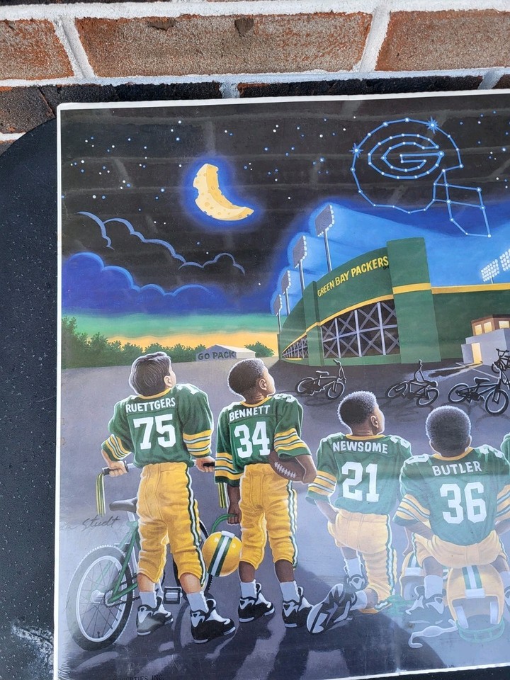 1996 "Pint Size Packers" by Alan Studt Green Bay | eBay