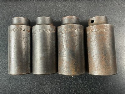 MAC Tools VDP 1/2 Inch Drive 6 Point Deep Impact Sockets Lot 346 366 ...