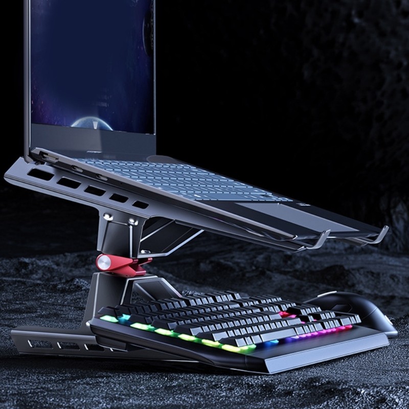 Upgraded Laptop Stand Laptop Riser Laptop Holder for Desk Ventilated ...