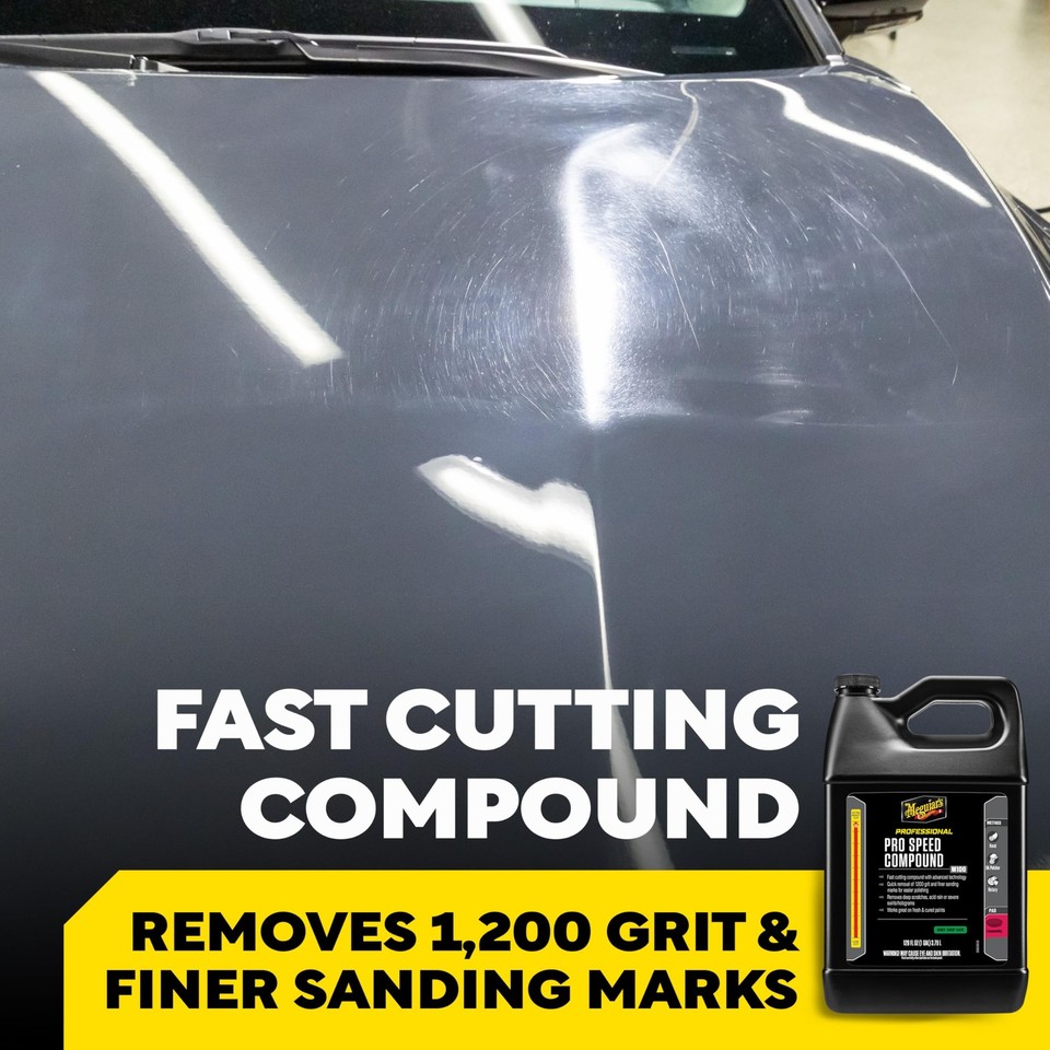 Meguiar's M10001 Professional Pro Speed Compound for Car/Auto Detailing ...