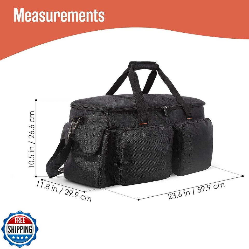 Gig Bag DJ Gig Bag Musicians Equipment Case Music Cable Organizer | eBay
