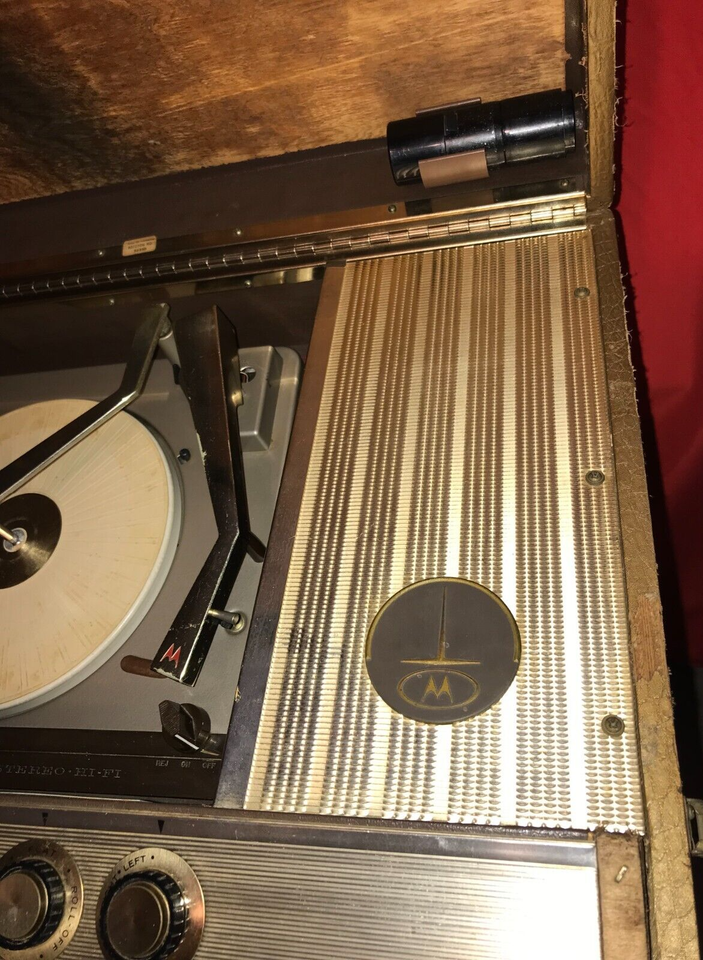Motorola Vintage Golden Voice Stereo Console Works | United States | Unit