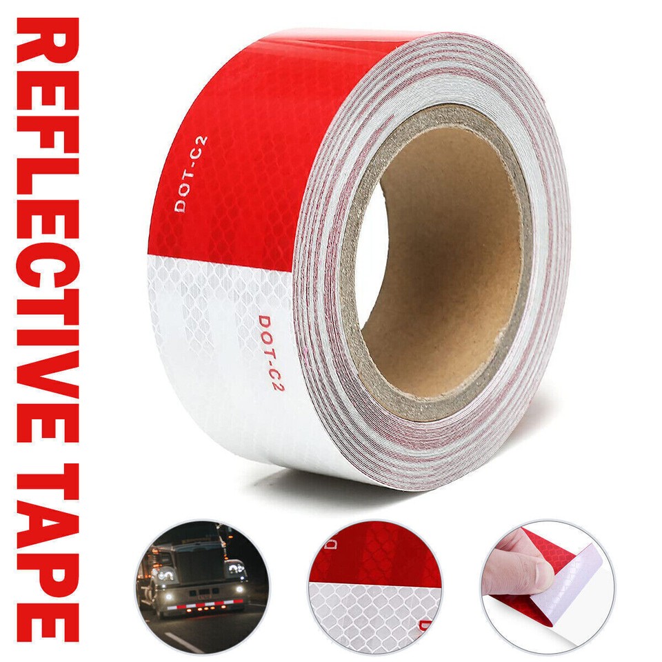 High Visible Auto Reflective Warning Tape Conspicuity Sign Safety ...
