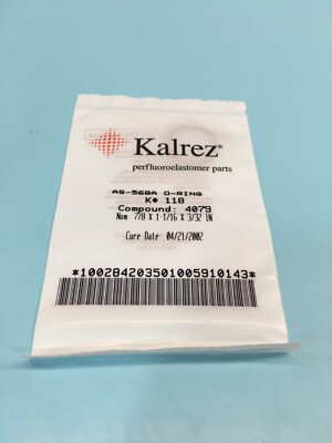 KALREZ AS-568A O-RING, K#118, COMPOUND: 4079, 2-118, 2-118-KA4079 ...