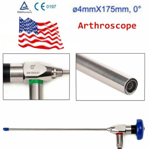 US 4*175mm Arthroscopy ENT Sinus 0 Rigid Endoscope Connector Carejoy ...
