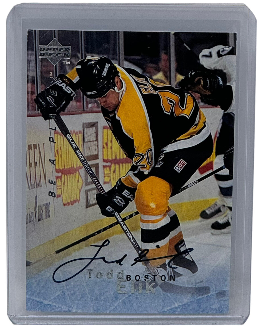 Todd Elik 1995 Upper Deck #479 Electric Ice Gold Price Guide - Sports ...