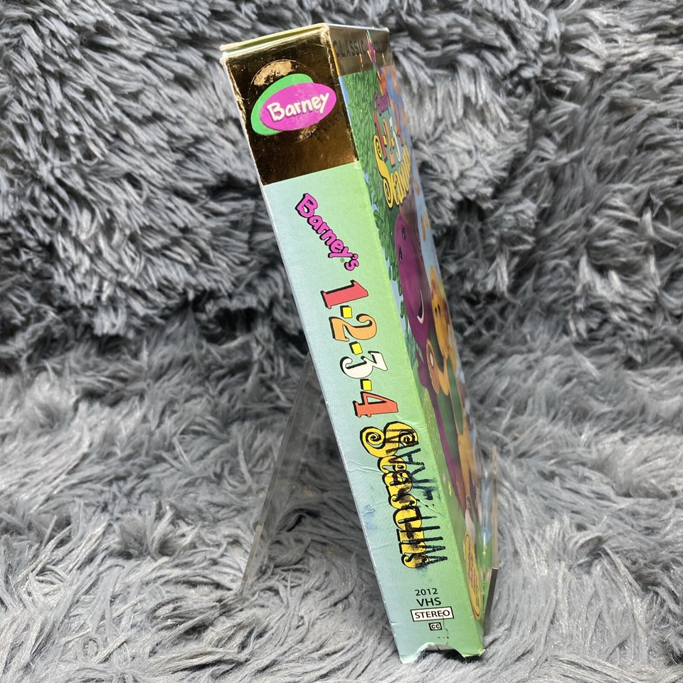 Barney's 1-2-3-4 Seasons VHS 1996 Classic Collection Cartoon Tape Movie ...