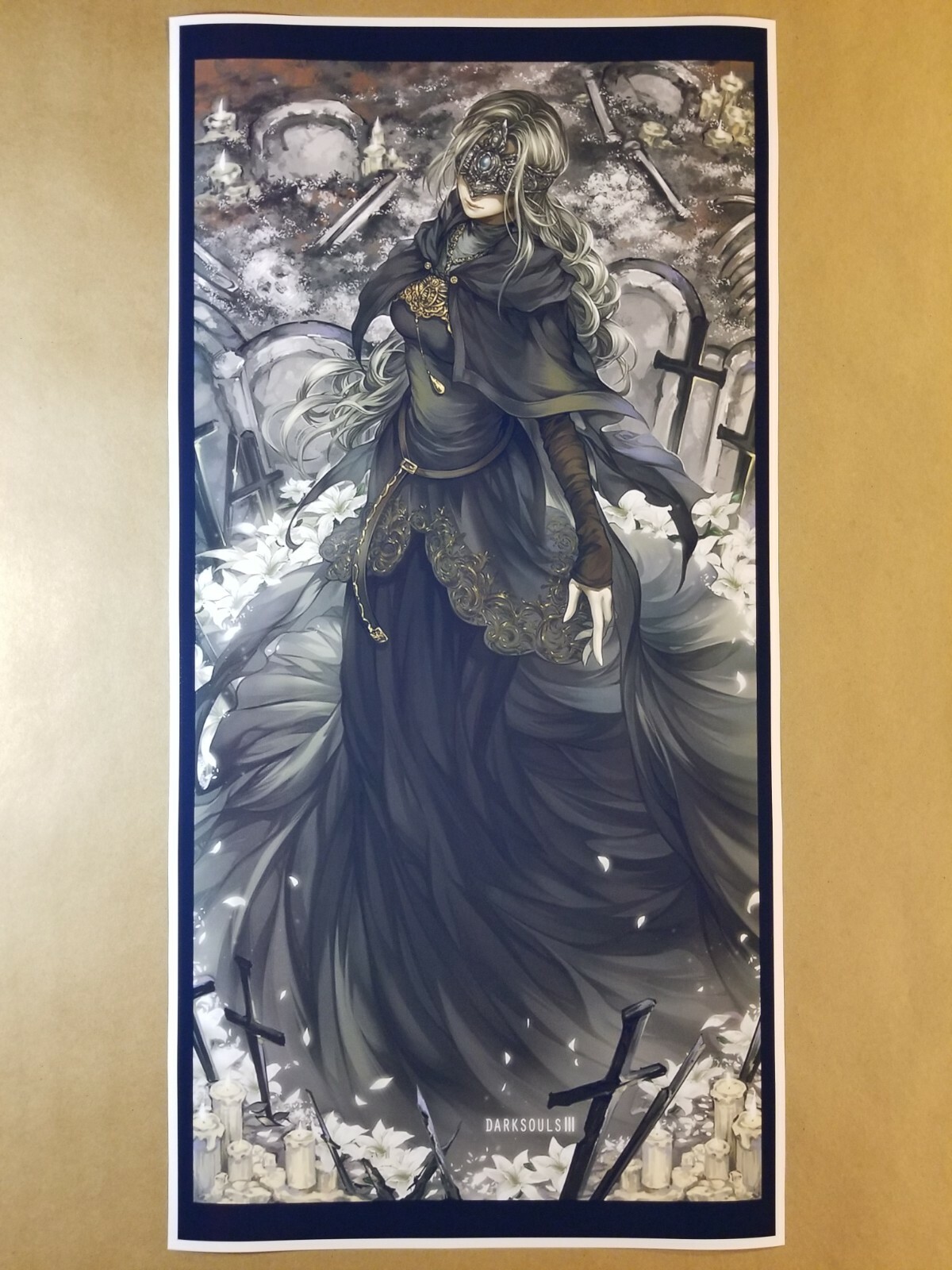 Firekeeper Dark Souls 24" X 12" Poster - Demon Souls Bloodborne Sekiro ...