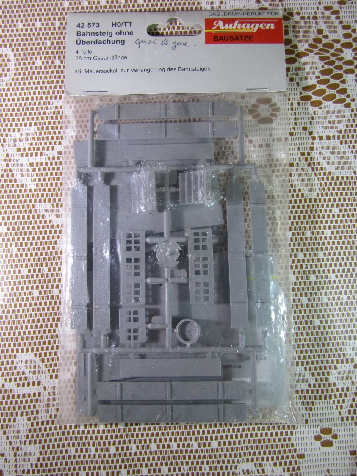 513Y Auhagen 42573 Germany Platform Without Roof 4 Parts Ho TT Under ...