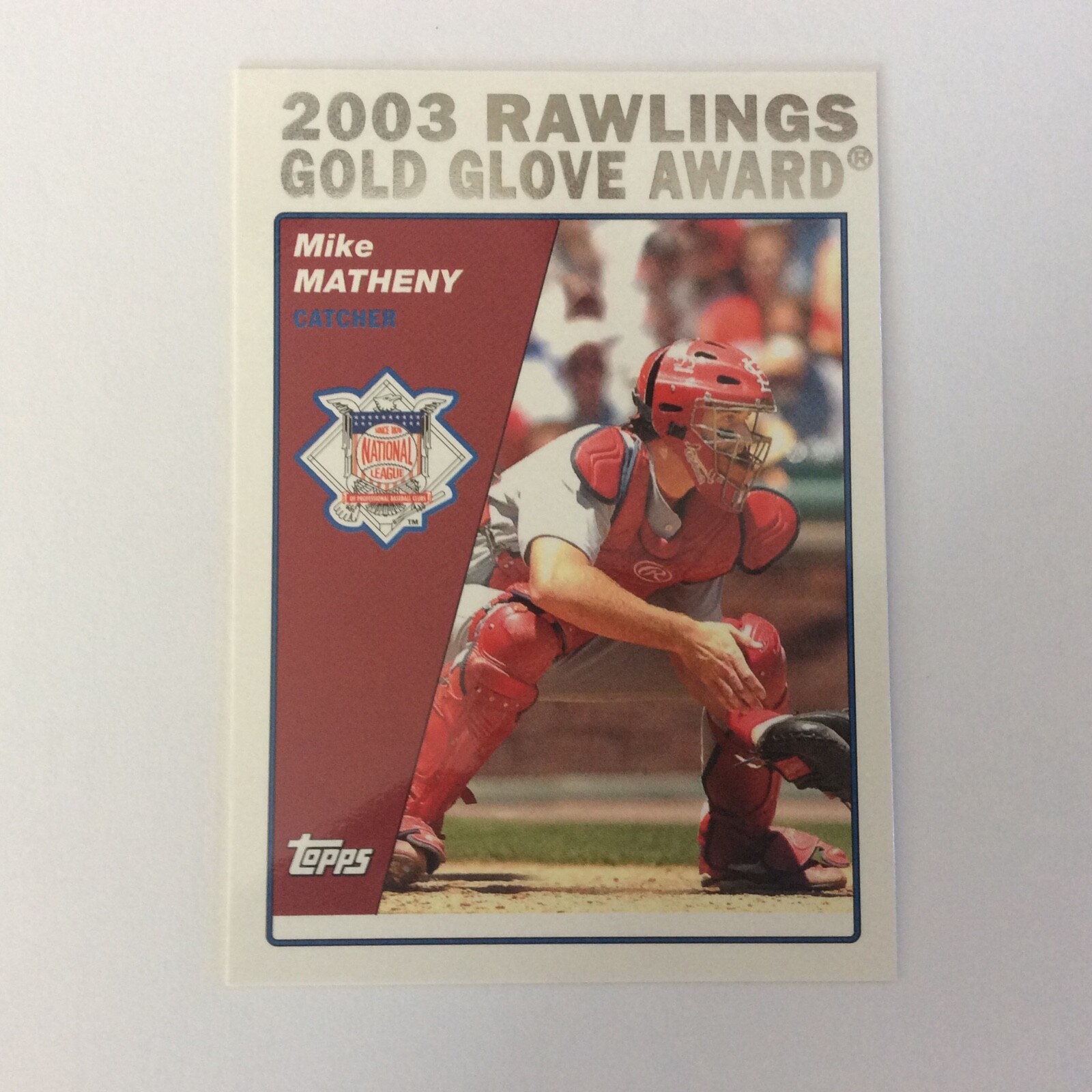 2004 Topps #706 Mike Matheny AW St. Louis Cardinals | eBay