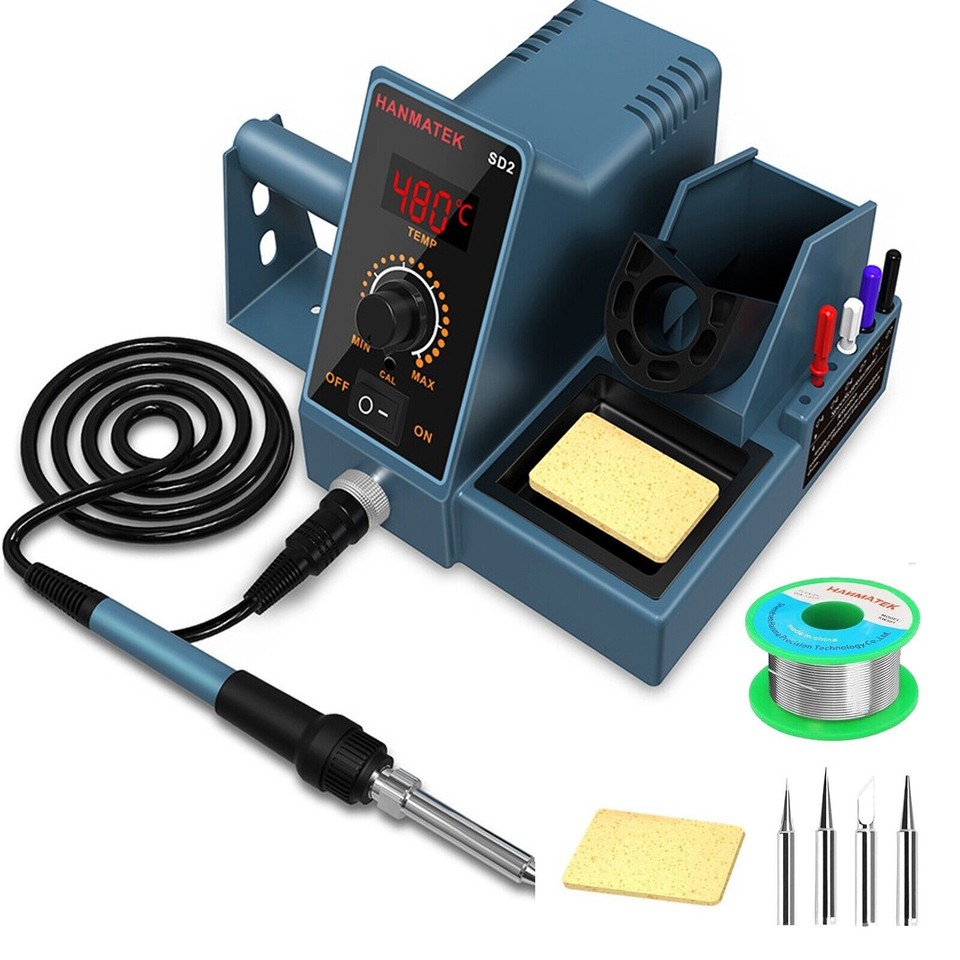 SOLDERING IRON STATION WELLER Adjustable Temperature Rapid Heating ...