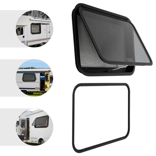RV Exit Window Push Out Glass Camper Window Venting Window Rectangular ...