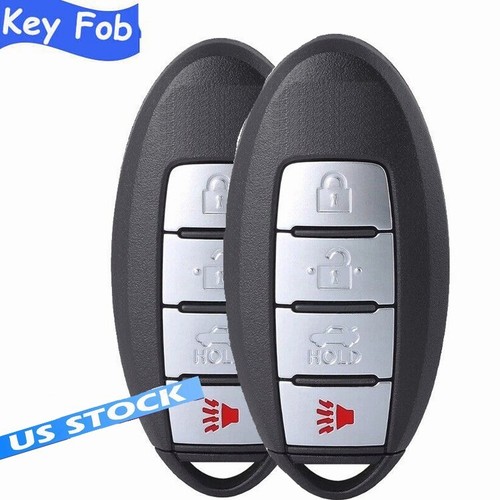 2X Replacement Remote Key Fob for Nissan Sentra Versa Leaf 2013-2019 ...