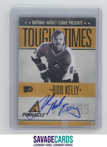 2011-12 Panini Pinnacle Tough Times Auto Bob Kelly /250 #BK ...