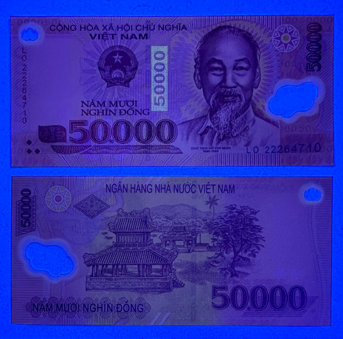 50,000 Vietnam Dong VND Uncirculated UNC Mint Banknote Currency Polymer ...