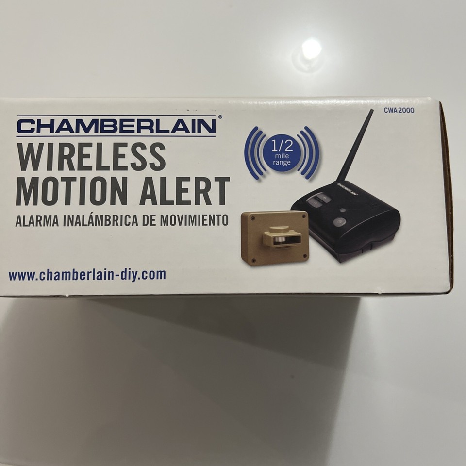 NEW Chamberlain CWA2000 Outdoor Wireless Motion Alert Sensor | eBay
