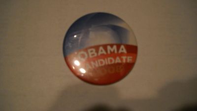 Obama Candidate 2008 political pin- 3" pin | eBay