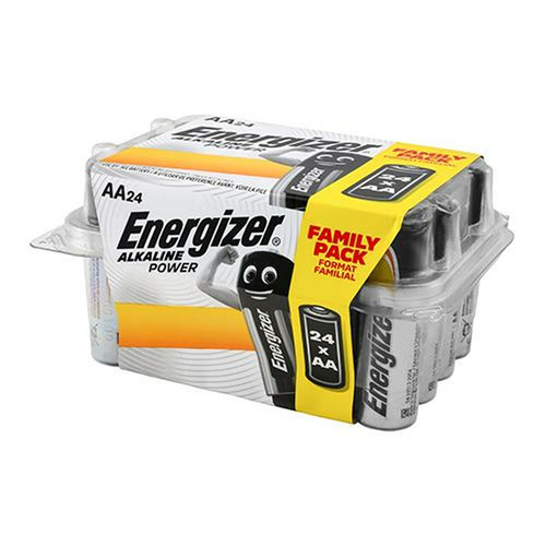 24 x ENERGIZER AA POWER ALKALINE BATTERIES LR3 MN1500 STILO BATTERY ...